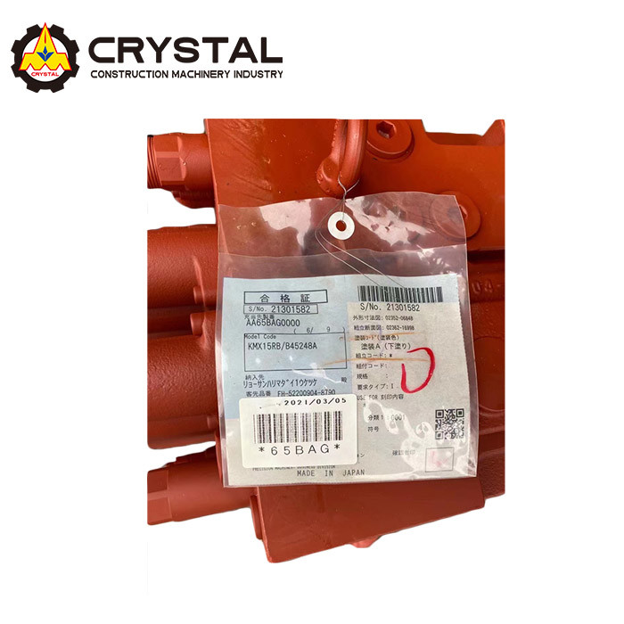 Industrial Excavator Main Control Valve Custom Hydraulic Distributor ...